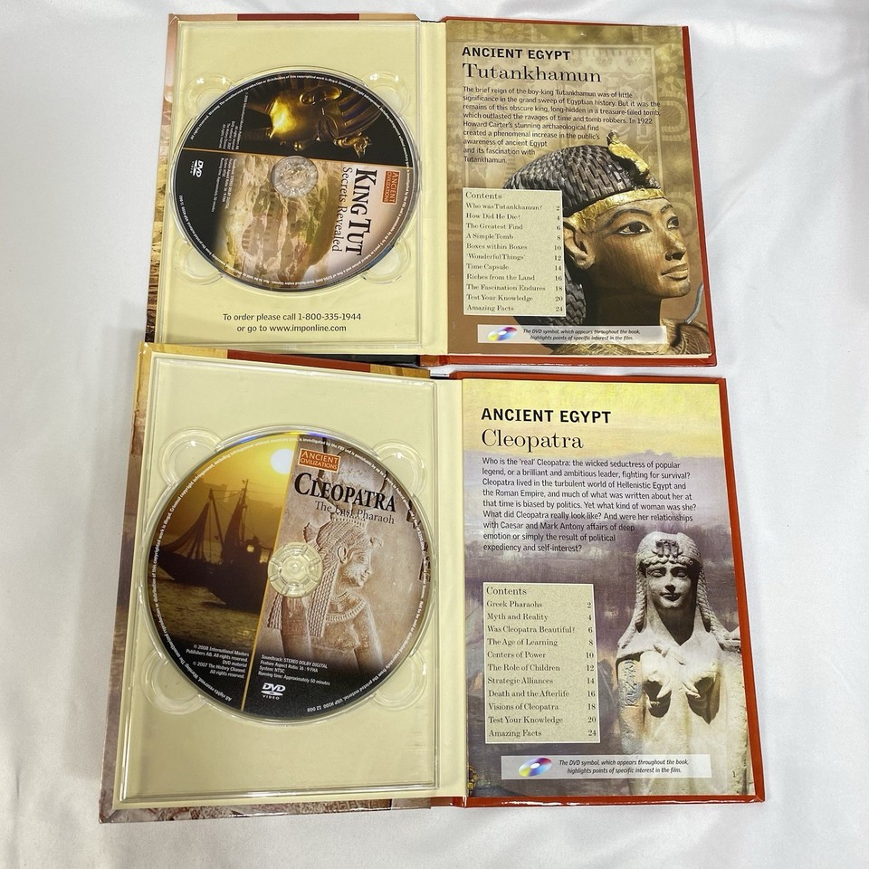 Lot of 13 Ancient Civilizations DVDs History Channel Mysteries ...