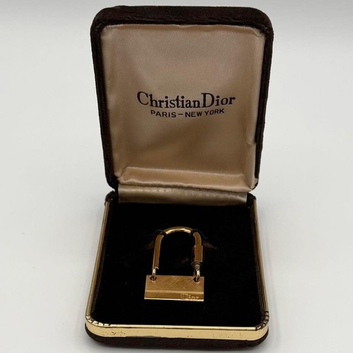 Christian Dior Key Ring Key Chain Size 44x22mm Gold-tone Hardware ...
