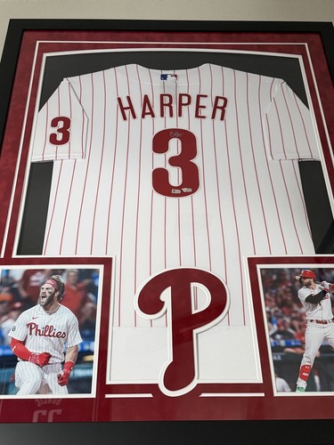 BRYCE HARPER Autographed Philadelphia Phillies Authentic Jersey ...