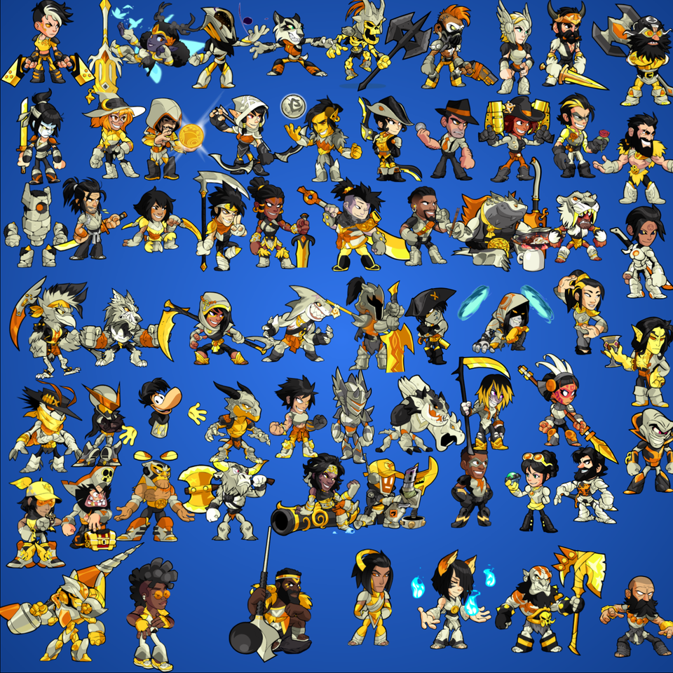 Brawlhalla Esports Colors v5 Codes - All Legends - 65 Codes! - Fast ...