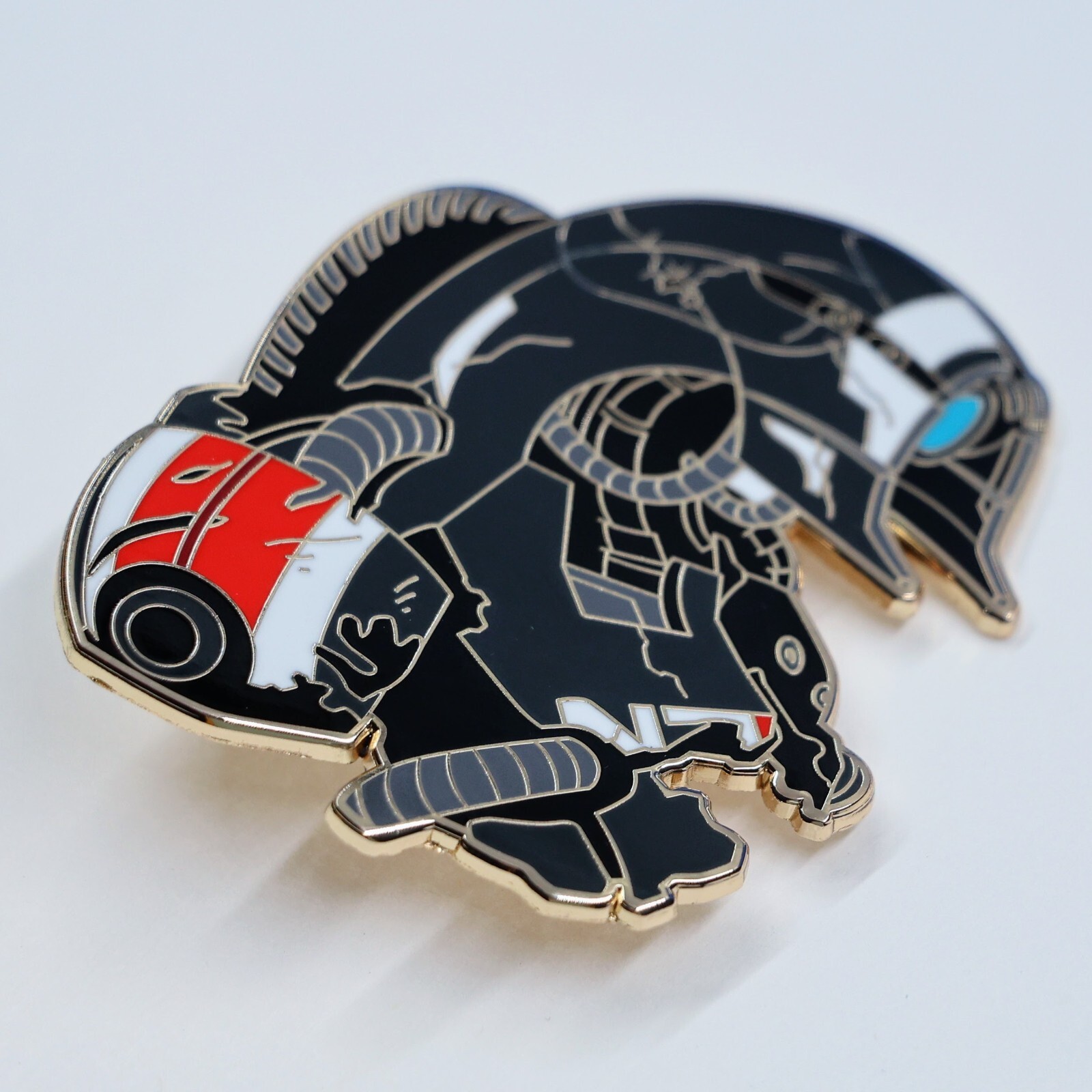 Mass Effect Legion Geth Portrait 2.5" Enamel Pin Figure Krogan