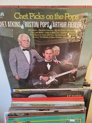 Chet Atkins / Arthur Fiedler – Chet Picks On The Pops Vinyl NM LP* | eBay
