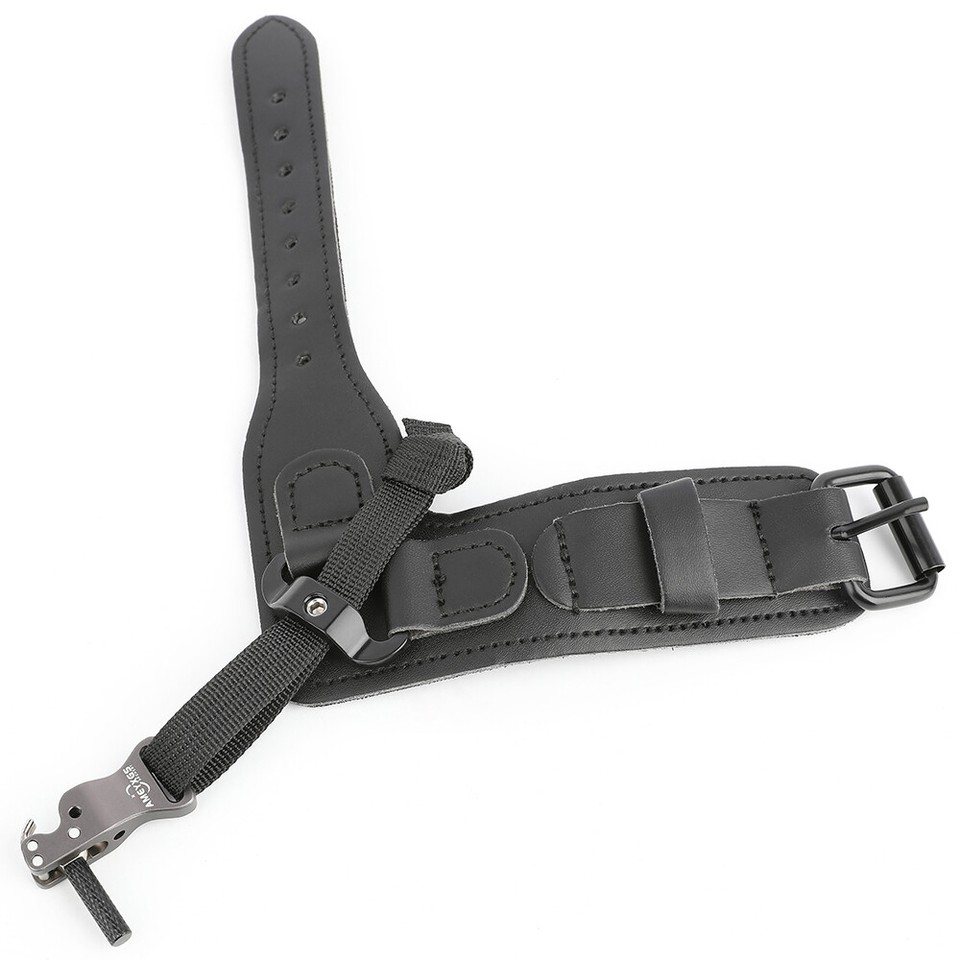 Archery Release Aids Wristband Caliper Strap Trigger Compound Bow ...