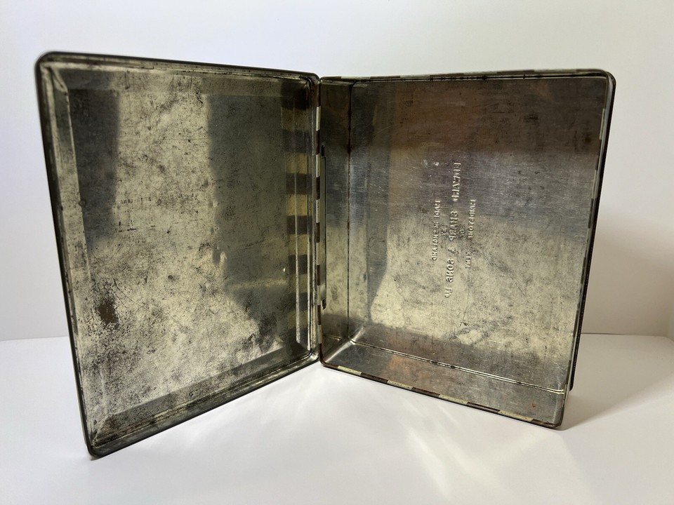 Vintage Edward Sharp & Sons Candy Tin, Garden Gate Scene, Maidstone ...