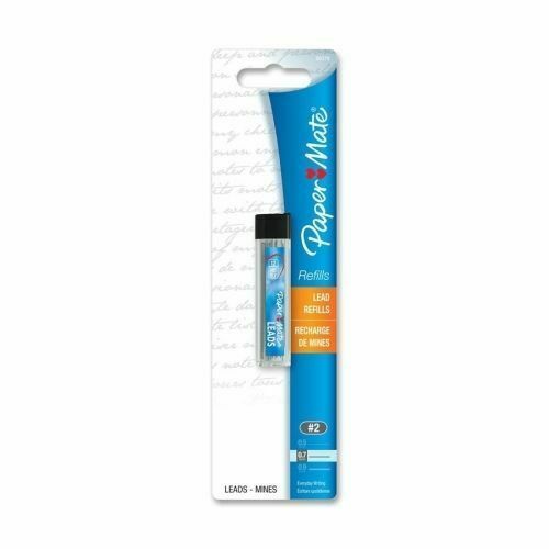 Paper Mate 66379pp Lead Refill for Mechanicals .7mm 2hb 12 Ct. Black ...