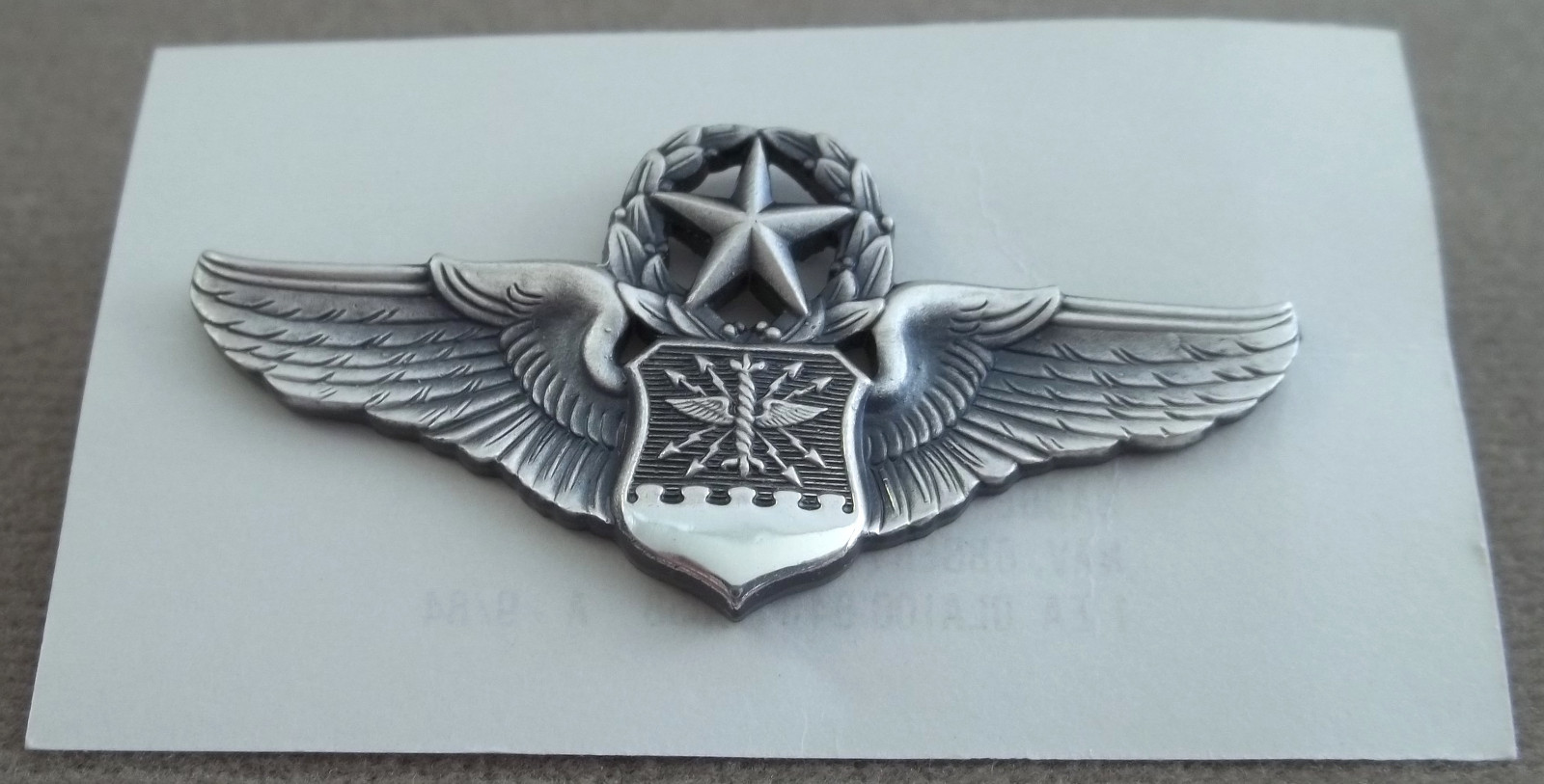 US Air Force Master Aircraft Observer - Navigator Badge - Wing ...