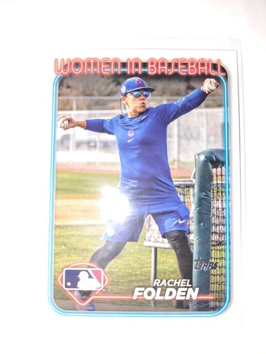 2024 Topps Series 2 Rachel Folden #WIB-5 Women in Baseball Insert | eBay