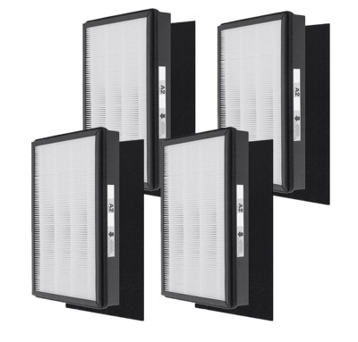 4x HEPA A2 Filter Set for 3M Filtrete FAP-C02-A2 FAP-C03-A2 Air ...