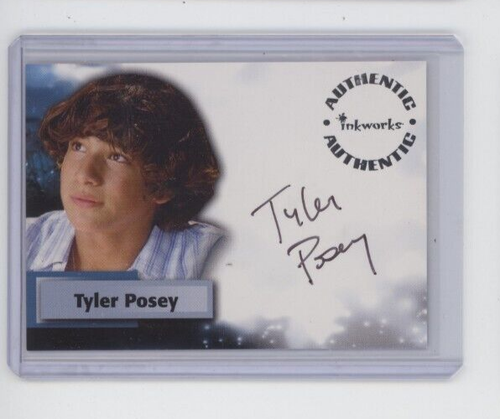 INKWORKS SMALLVILLE TYLER POSEY AUTO AUTOGRAPH ON CARD BOLD TEEN WOLF ...