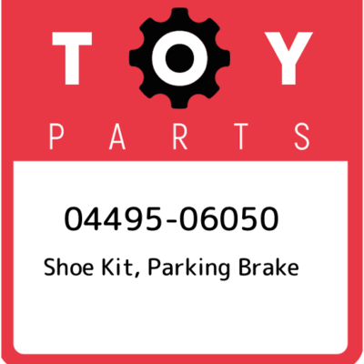 04495-06050 Toyota Shoe kit, parking brake 0449506050, New Genuine OEM ...