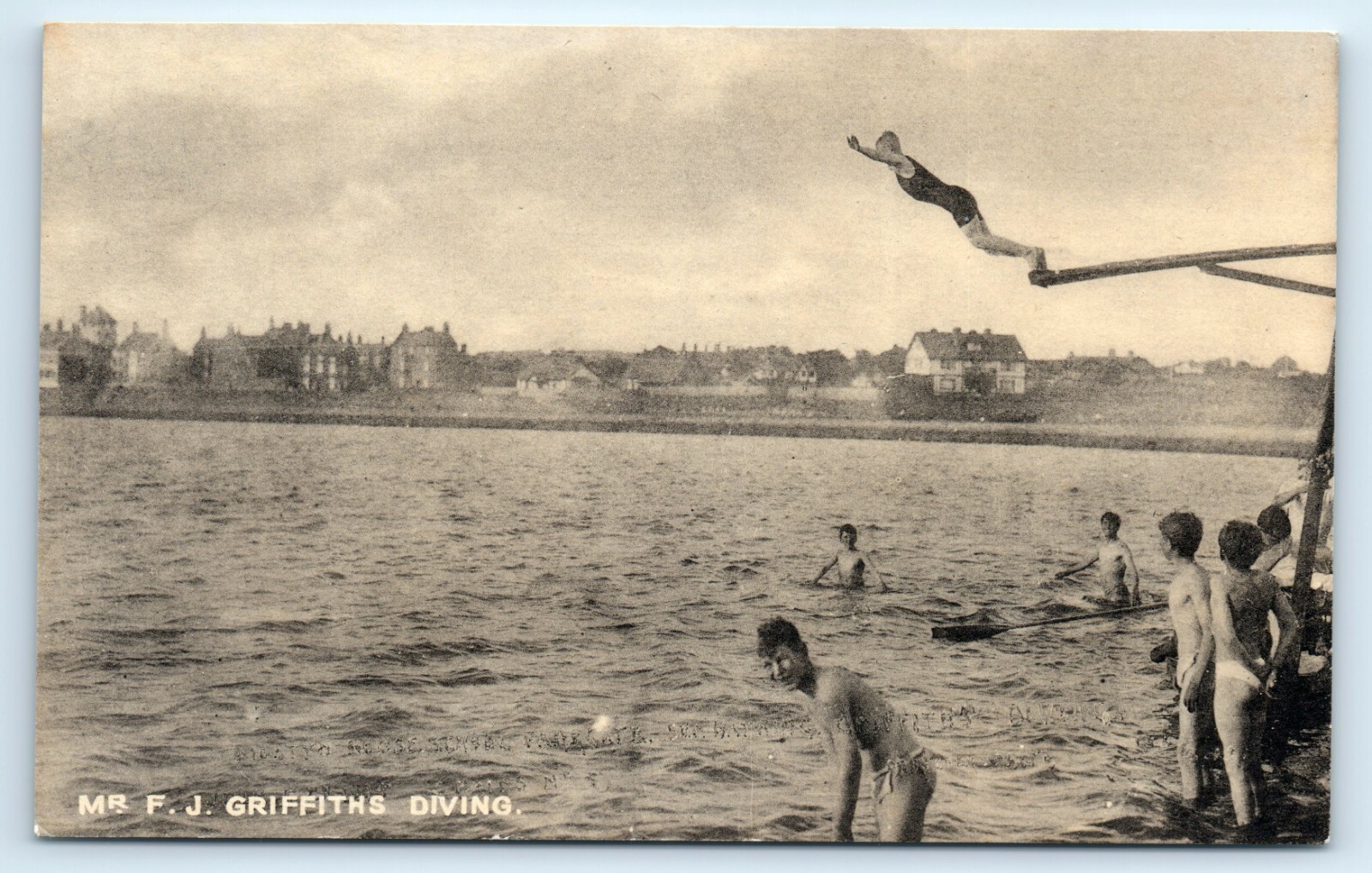 POSTCARD MOSTYN HOUSE SCHOOL PARKGATE CHESHIRE - MR F J GRIFFITHS ...