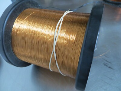 8.0+ lbs .012 Dia Enamel Coated Copper Magnet Wire Craft Tesla Coil | eBay