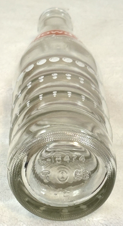 1966 ACL-🤠Howdy-The Friendly👋 Drink-7Up Co-10 oz-Clear Glass Soda-Pop ...