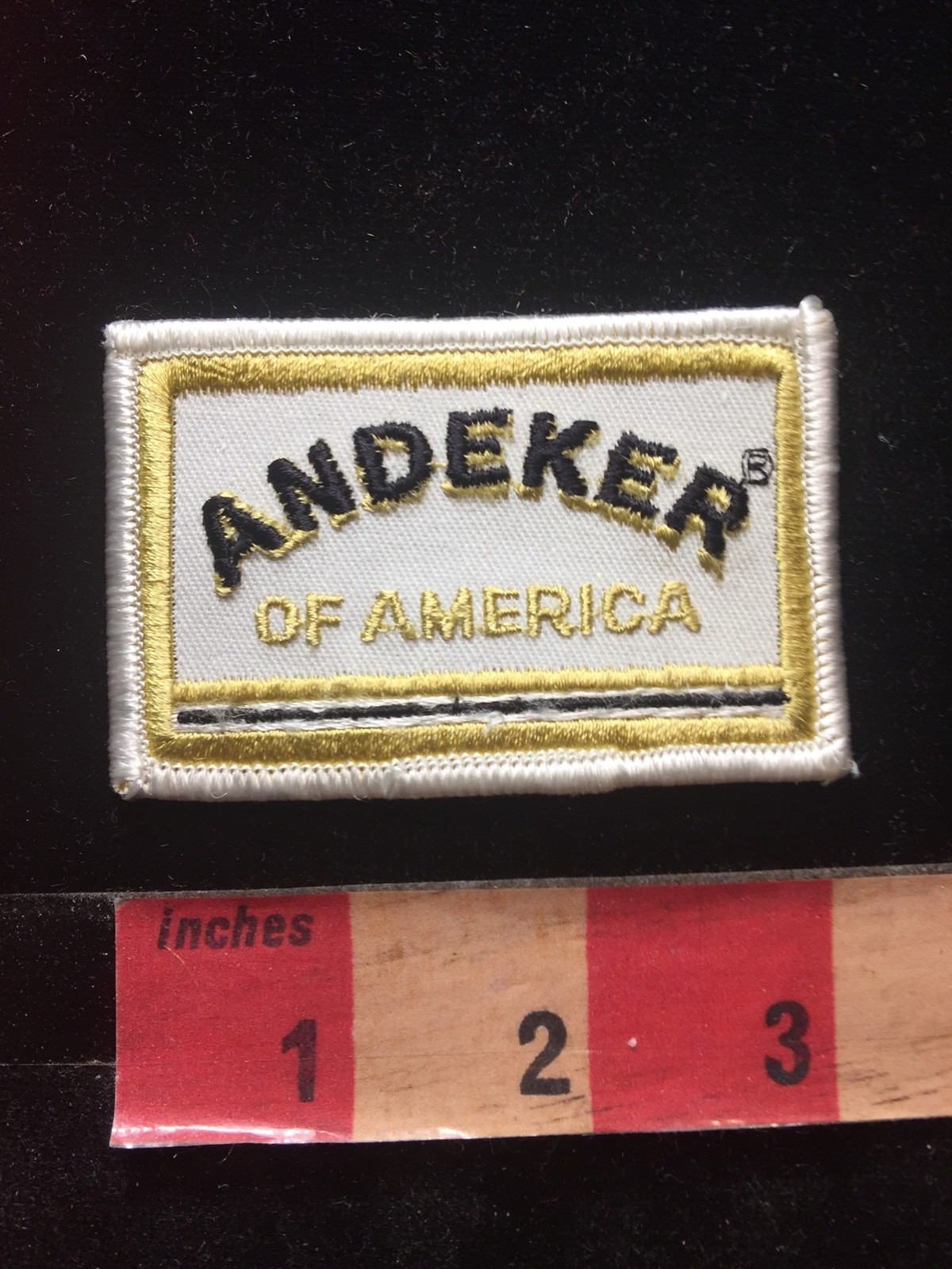 ANDEKER OF AMERICA ( Pabst Beer ) Advertising Patch 84X5 | eBay