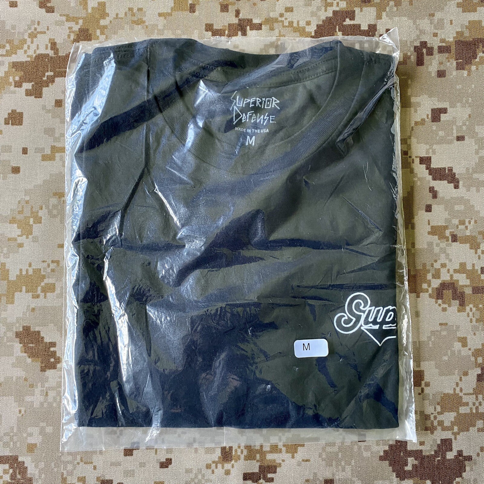 Superior Defense SupDef Monochrome Wahoo Wild Thing Tee Shirt MEDIUM | eBay