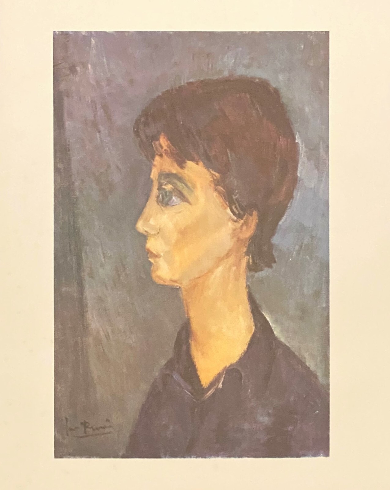 JANE PERRÉE ORIGINAL ART POSTER PRINT EXHIBITION GALERIE BERNHEIM-JEUNE ...