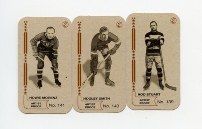#2200306 HOWIE MORENZ HOOLEY SMITH HOD STUART HOF Hockey Card Lot | eBay