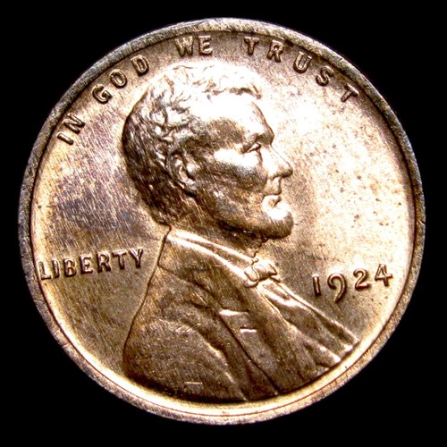 1924 Lincoln Cent Wheat Penny ---- Gem BU+ Stunning Coin ---- #603W | eBay