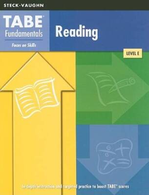 TABE Fundamentals: Test Workbooks Reading Reading - Paperback - GOOD ...