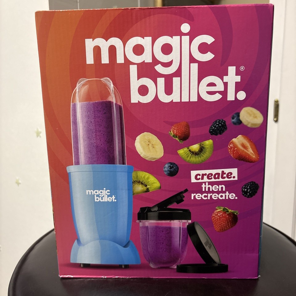 Magic Bullet Personal Blender – Blue | New in Box – Smoothies, Shakes ...