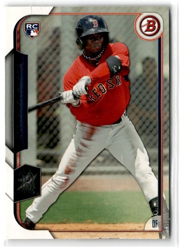 2015 Bowman Rusney Castillo #125 Boston Red Sox Baseball Card | eBay