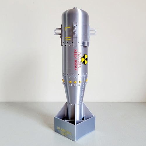 3D Printed 20cm 1:15 Military Model WWII USA "Little Boy" Atomic Bomb ...