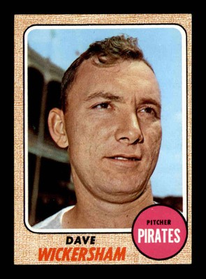 1968 Topps #288 Dave Wickersham EXMT/EXMT+ X3282448 | eBay