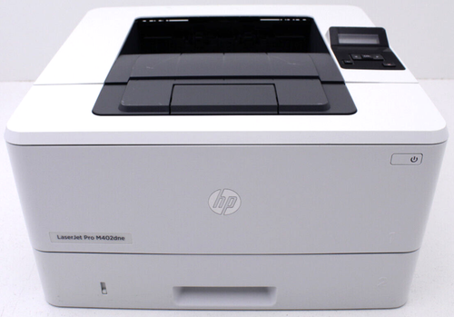 HP Monochrome LaserJet Pro M402dne 10,670 Page Count Tested Printer ...
