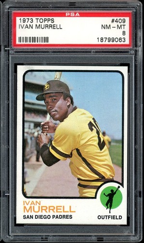 1973 Topps Baseball #409 Ivan Murrell PSA 8 | eBay