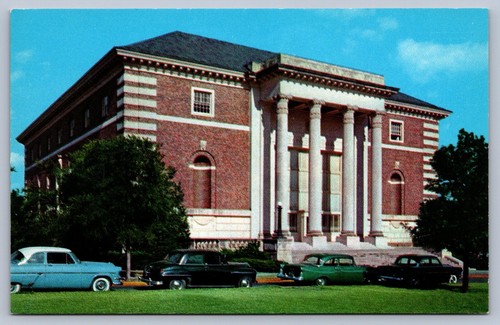 Postcard Dallas Texas Southern Methodist University Fondren Library | eBay