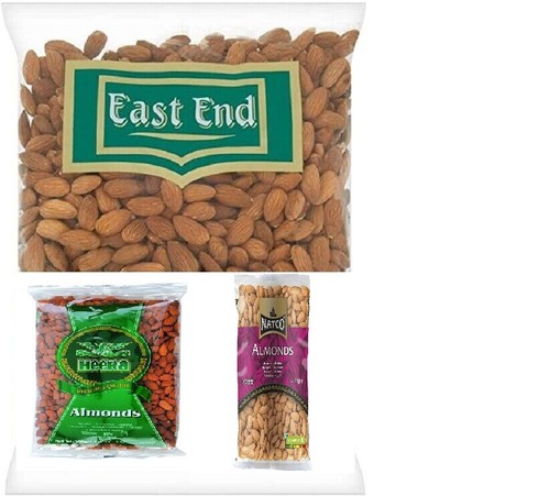 Almonds (Badam) Premium Quality East End, Natco, Leoncroft, or Heera ...