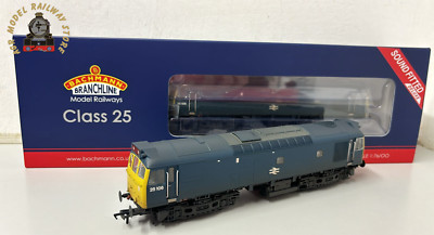 Bachmann 32-346SFX Class 25/2 25106 BR Blue [W] Deluxe & DCC Sound - OO ...
