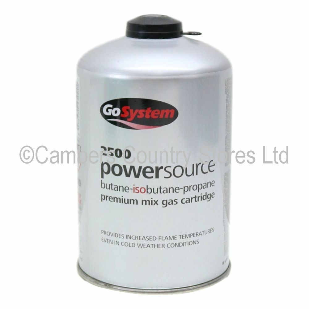NEW Go System Butane Propane Isobutane Gas Fuel Cartridge Power Source ...