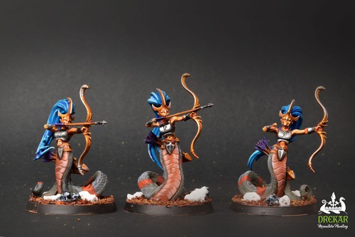 Melusai Blood Stalkers daughters khaine ** COMMISSION ** painting | eBay