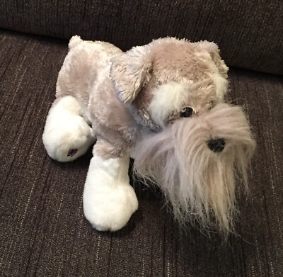 Webkinz Ganz Plush Stuffed Animal - Schnauzer Dog HM159 - Authentic | eBay