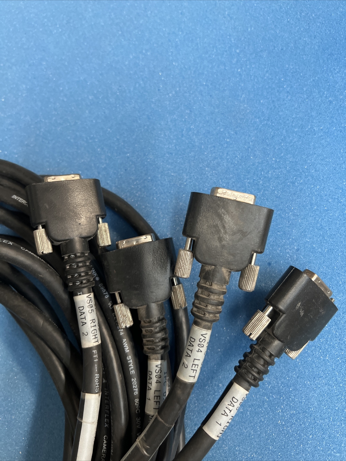 Lot Of 4 Camera Link Cable AWM E245274 STYLE 20276 VW-1 80•C 30V FT1 ...