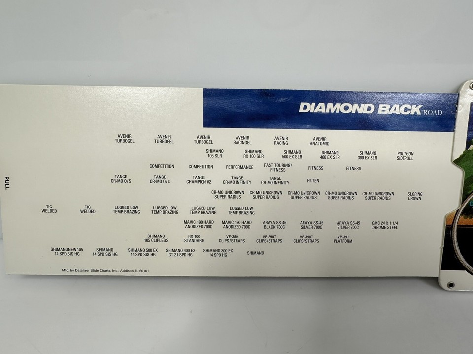 Vintage 1990 Diamondback MTB & Road Consumer Catalog Brochure USA HTF ...