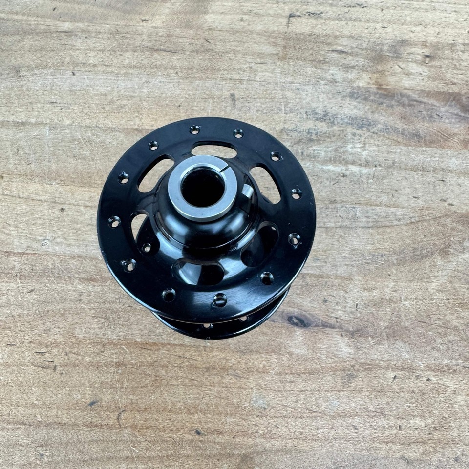 Light Use! Chris King R45D Gloss Black Disc Brake 24h Front + Rear Hub ...