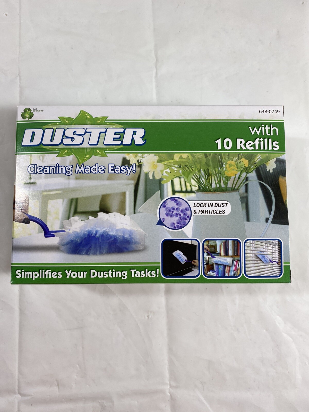 NEW Creative Concepts Duster Starter Kit Handle 10 Refills Disposable ...