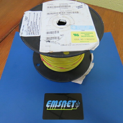 GENERIC 1569-12/65-4 Qty of 250 per Lot Hook-Up Wire, UL 1569, 12 AWG ...
