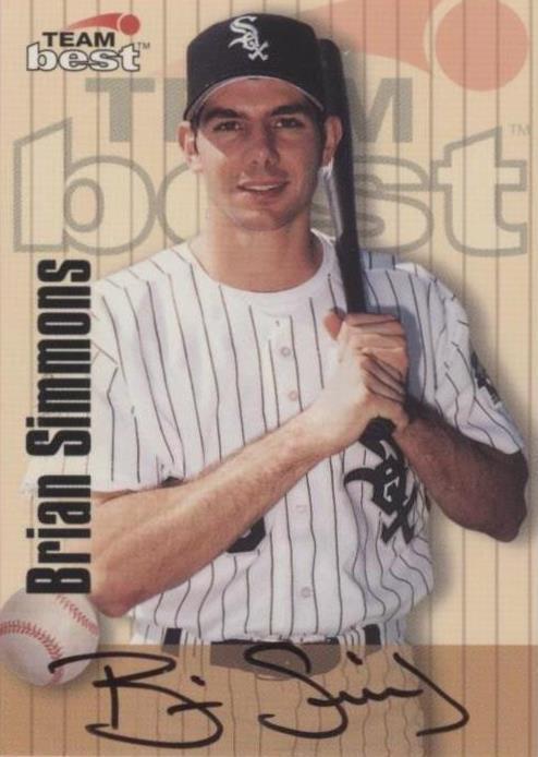 1998 Team Best/Best - Signature Series Autographs Brian Simmons (AU, RC ...
