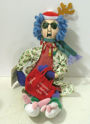 NWT-16” HALLMARK HOLIDAY MAXINE DOLL Does Your Mother Know You Still ...