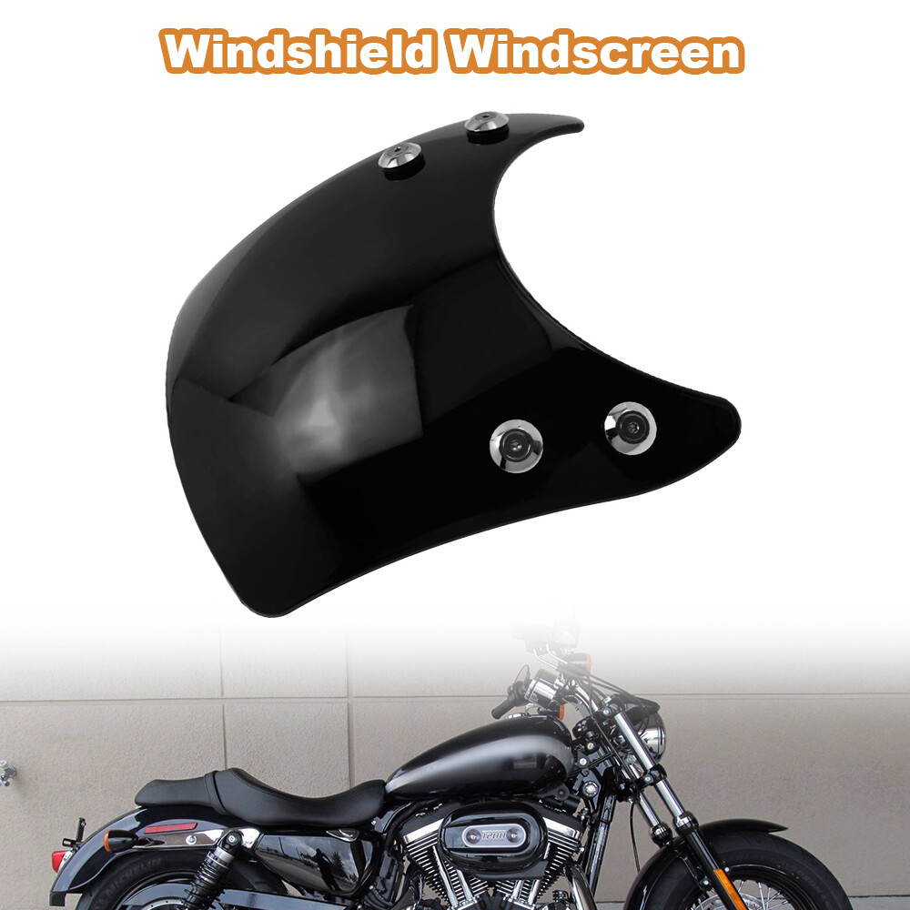Windscreen Windshield ABS Plastic Fit For Harley Sportster 883 XL883 ...