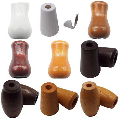9 TYPE Wooden Cord Pull for Light Fan Blind Wood End Stop BUY 1 2 4 ...