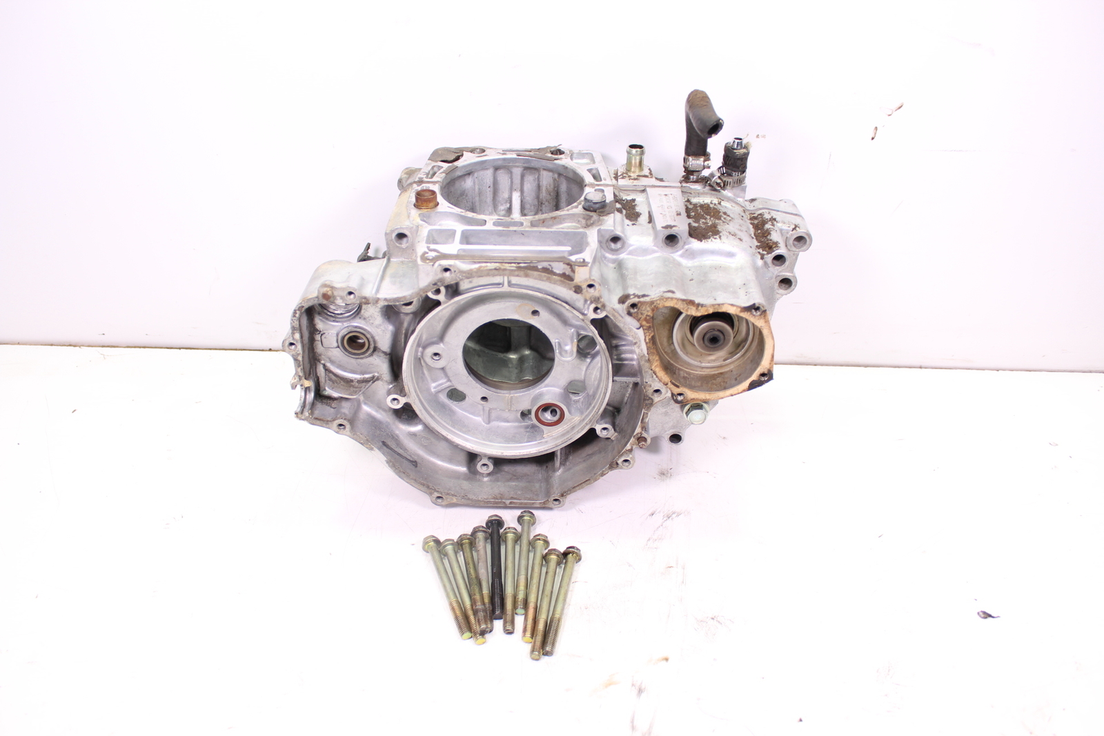 2002 POLARIS MAGNUM RMK 500 CRANKCASE / MAIN ENGINE CASES | eBay