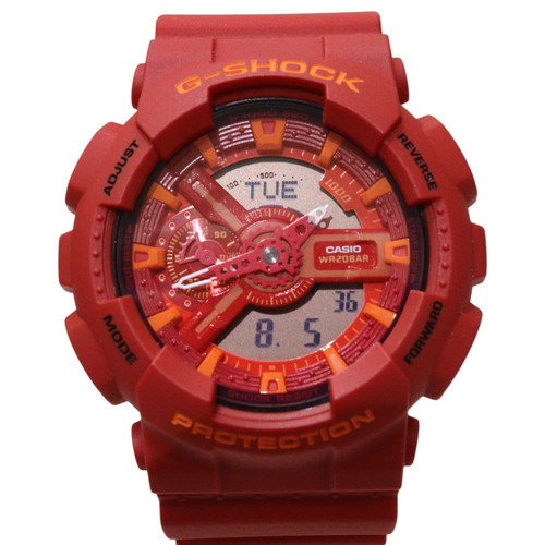 CASIO G SHOCK GA 110 Series GA 110AC 4AJF Quartz Analog Digital Rubber ...