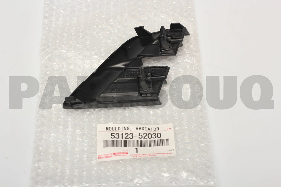 5312352030 Genuine Toyota MOULDING, RADIATOR GRILLE SIDE, RH 53123 ...