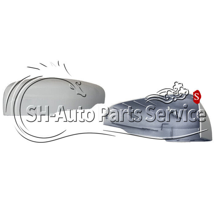 Side Rearview Mirror Cover Cap For Volvo xc60 2014-2017 Door Wing ...