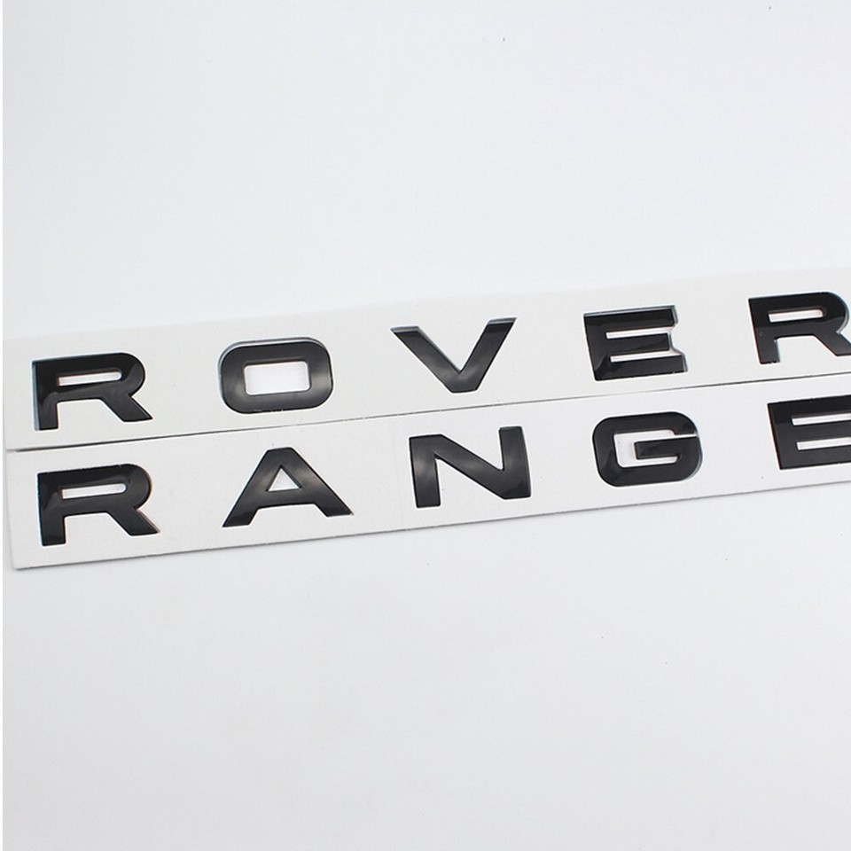 Glamorous Vinyl Range Rover Letter Sticker - Custom Logo for Unique Car ...