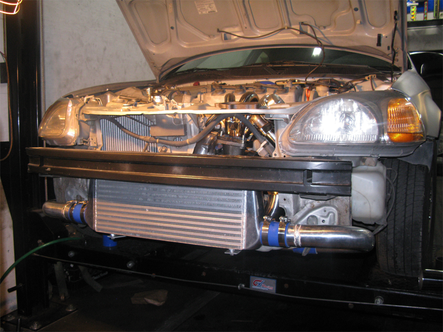 Aluminum Intercooler Piping Kit For 88-00 Civic Integra B16 B18 D15 D16 ...